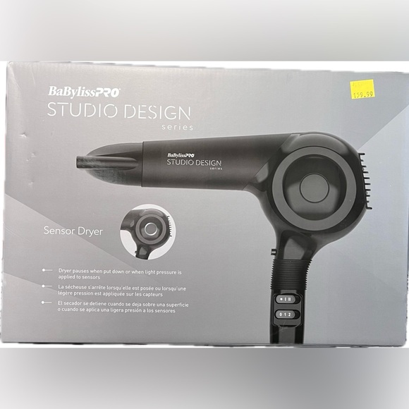 BaByliss | Hair | Babylisspro Studio Design Series Sensor 875 Watt Hair ...